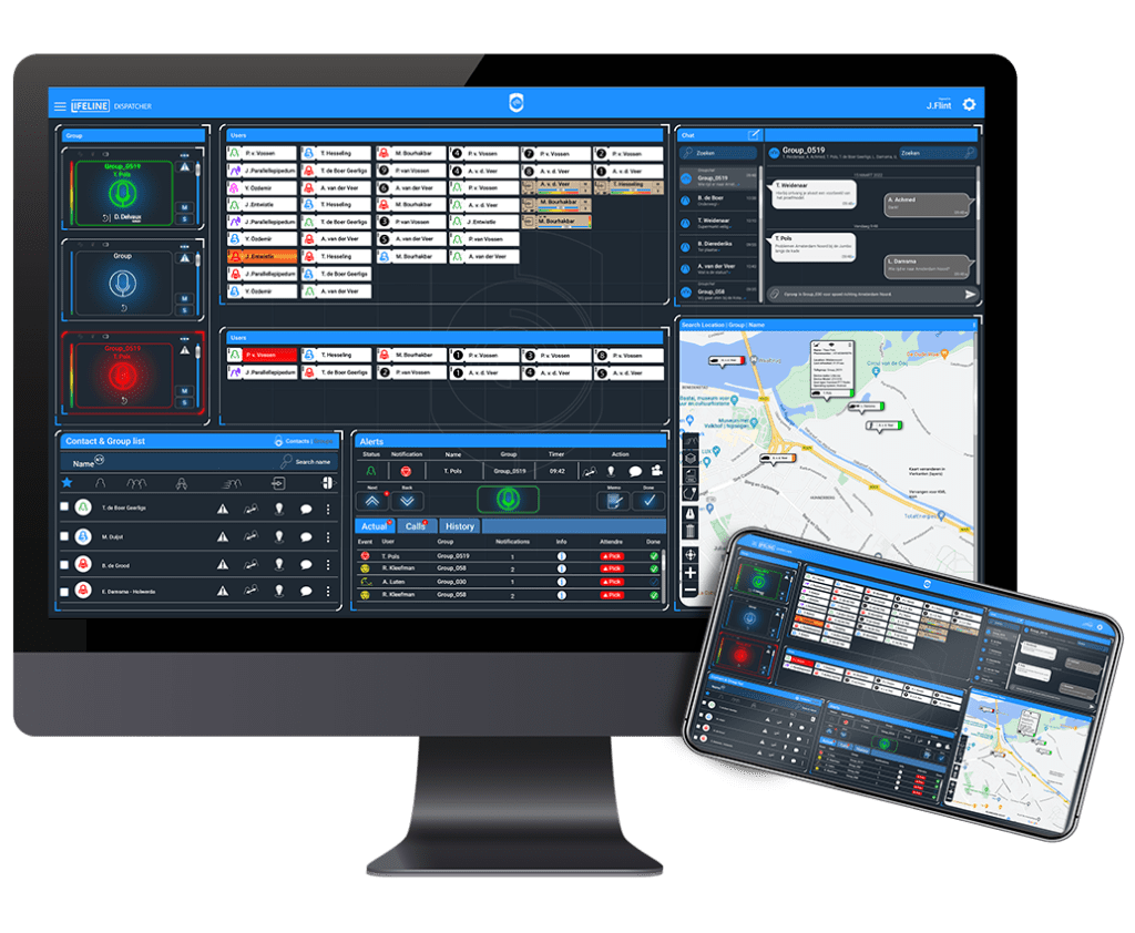 Dispatcher | PTT Mission Critical Communications | Lifeline